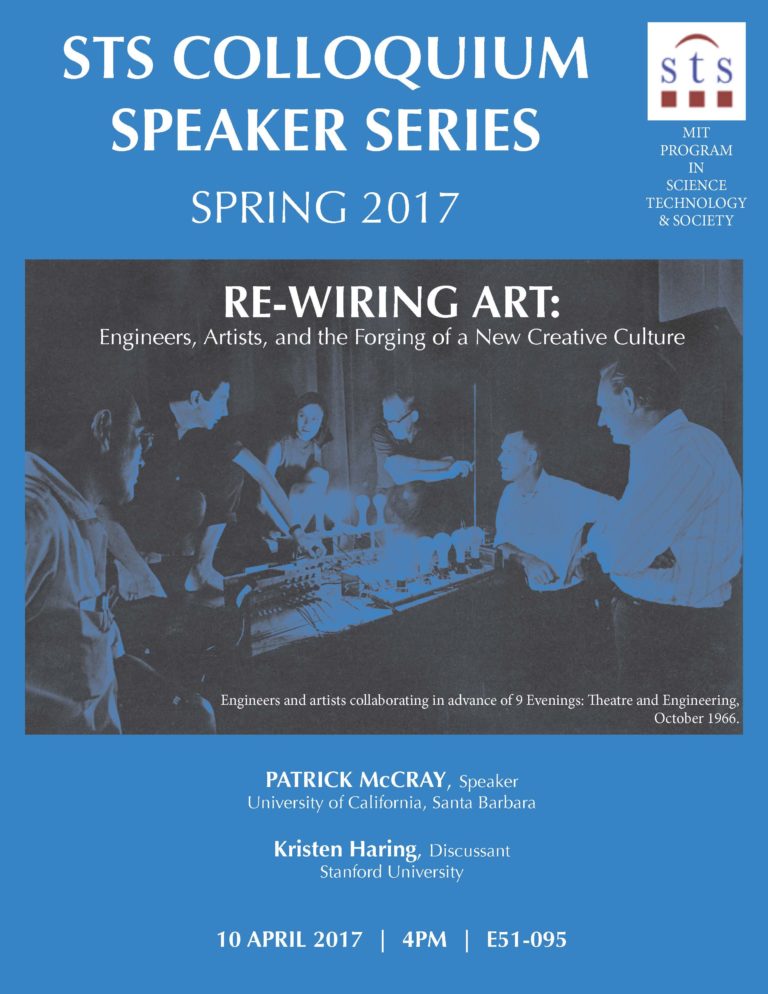 Flyer - Patrick McCray - MIT STS