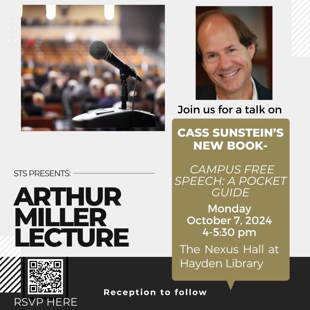 Miller Lecture 2024 Flyer - MIT STS